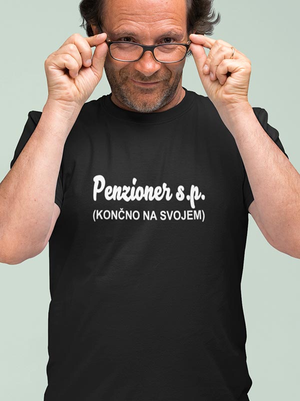 Penzioner sp - Zabavne Majice.si